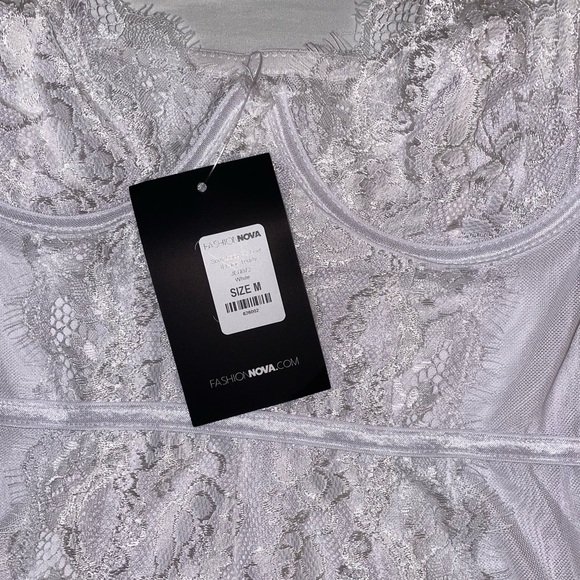 Fashion Nova | Intimates & Sleepwear | Nwt Fashion Nova White Lace ...